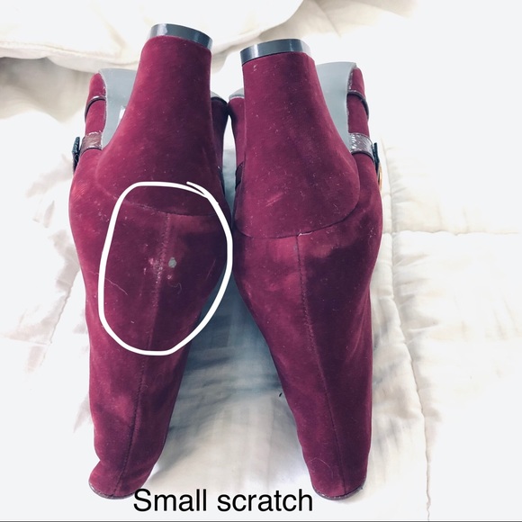 B.A.I.T | Shoes | Bait Red Velvet Booties | Poshmark